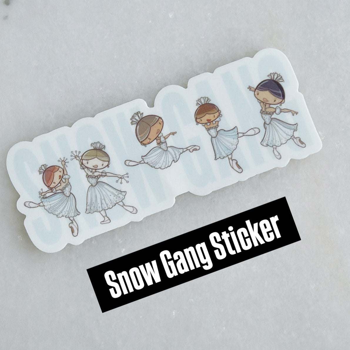 Snow Gang Sticker – The Ballet Planner